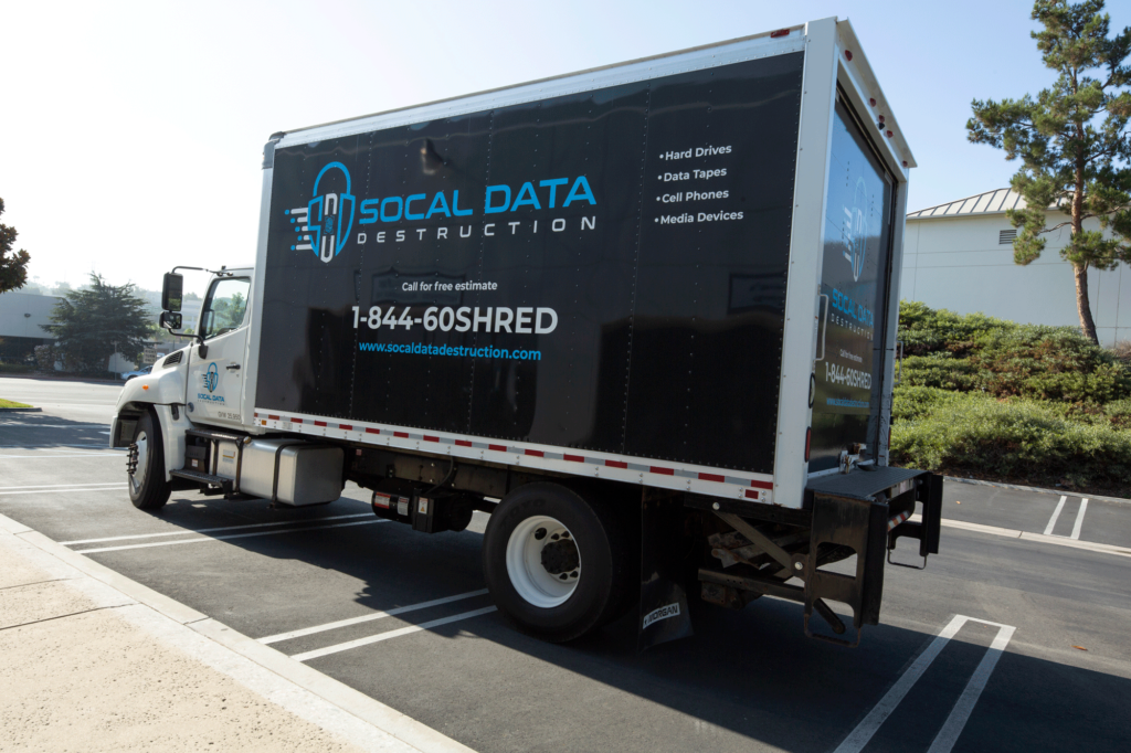 Hard Drive NSA Degaussing Orange County, Los Angeles & Nearby